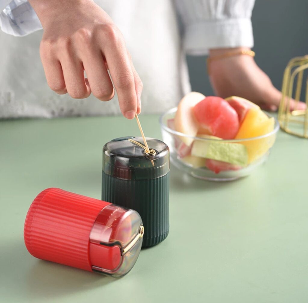 Portable Pop Up Toothpick Box